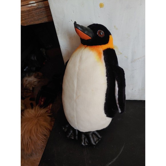 Toys | Sea World 11 Emperor Penguin Plush Stuffed Animal Faux Leather ...